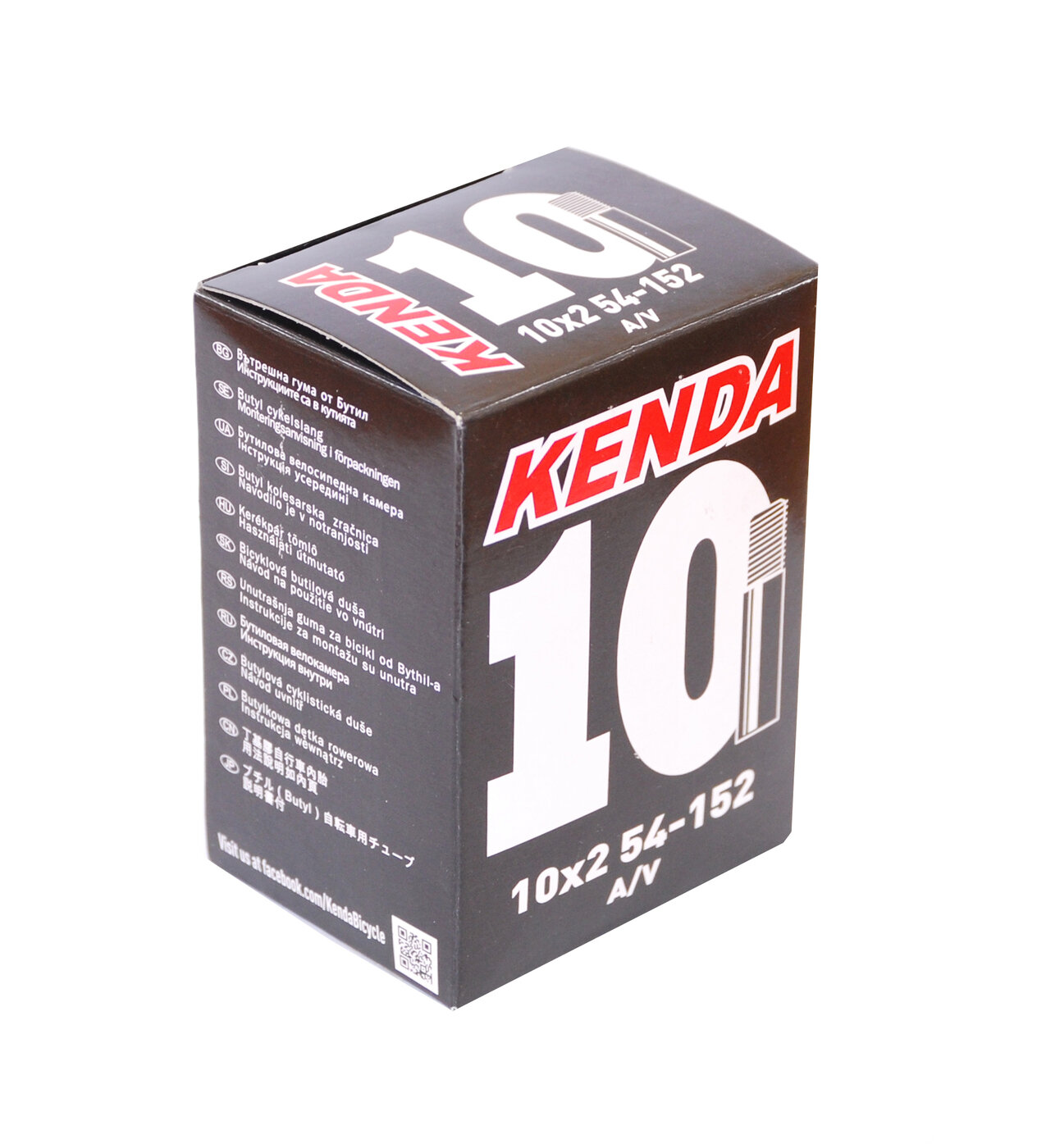 Камера для велосипеда 10x2,00 ниппель авто KENDA