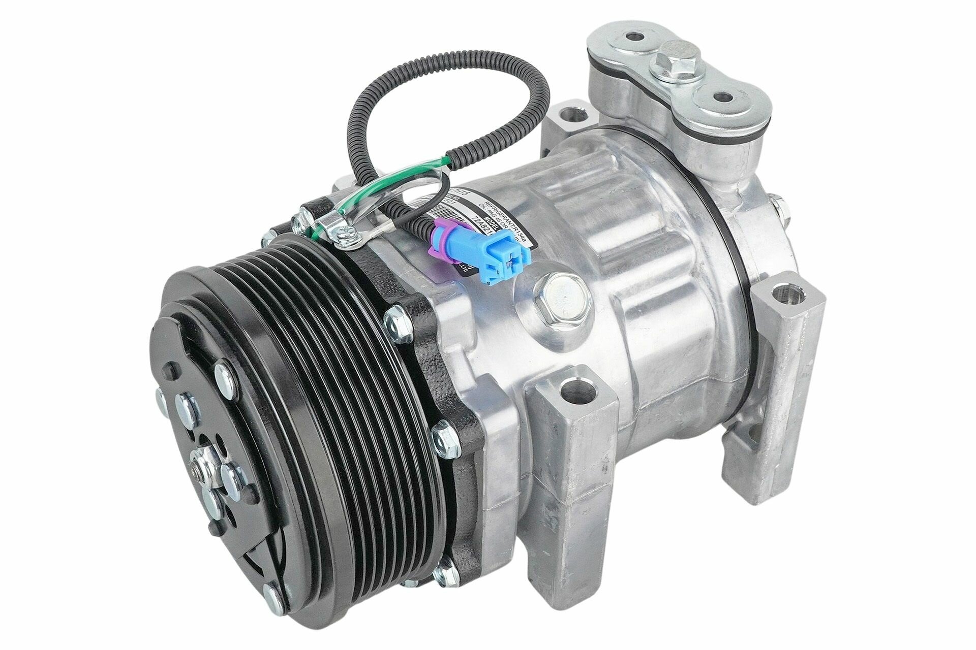 Компрессор кондиционера крепления компрессора вертикально WP10 SHACMAN F3000, M3000 (DZ13241845034)