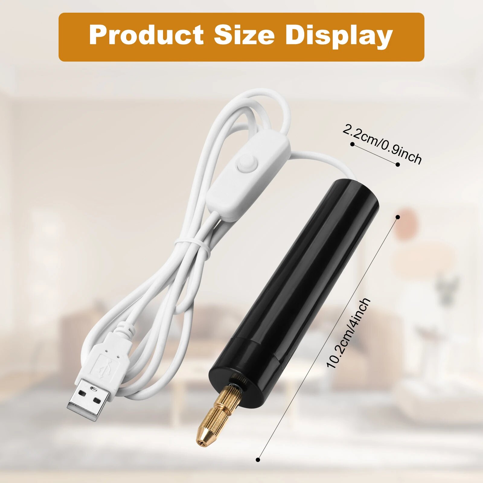 Мини-электродрель USB 4.8В — фото 1