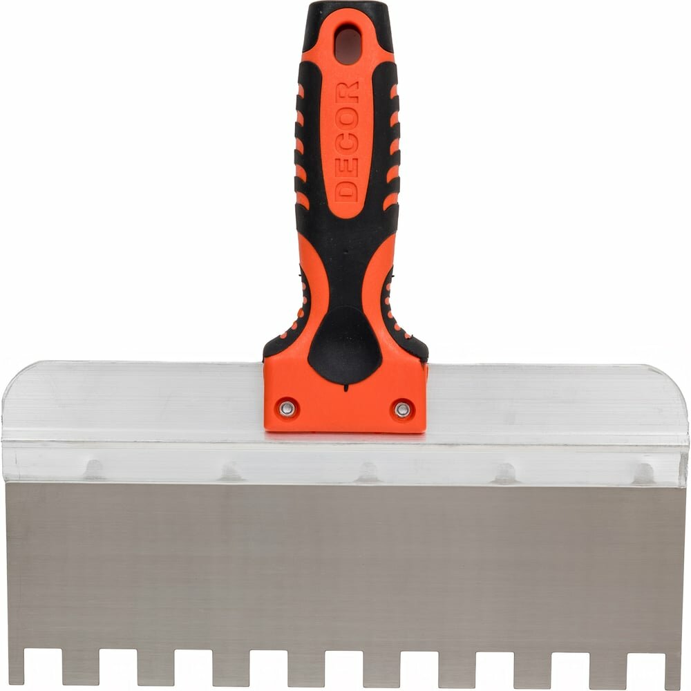 Шпатель DECOR 250 мм, зуб 14x14 мм, 0.5 мм 320-1425 11613650