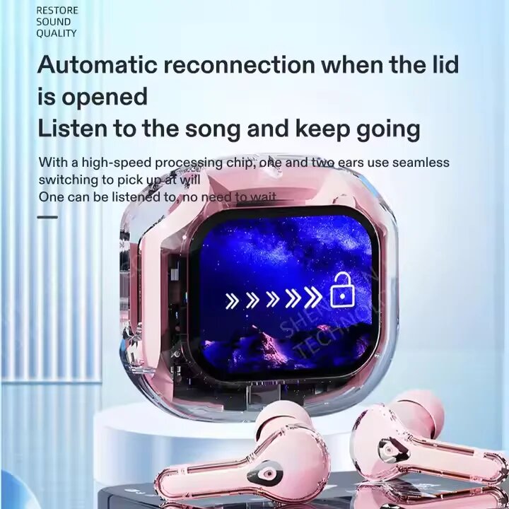 JYL TWS V5.4 Игровые наушники – беспроводные мониторные in-ear с 3D-звуком