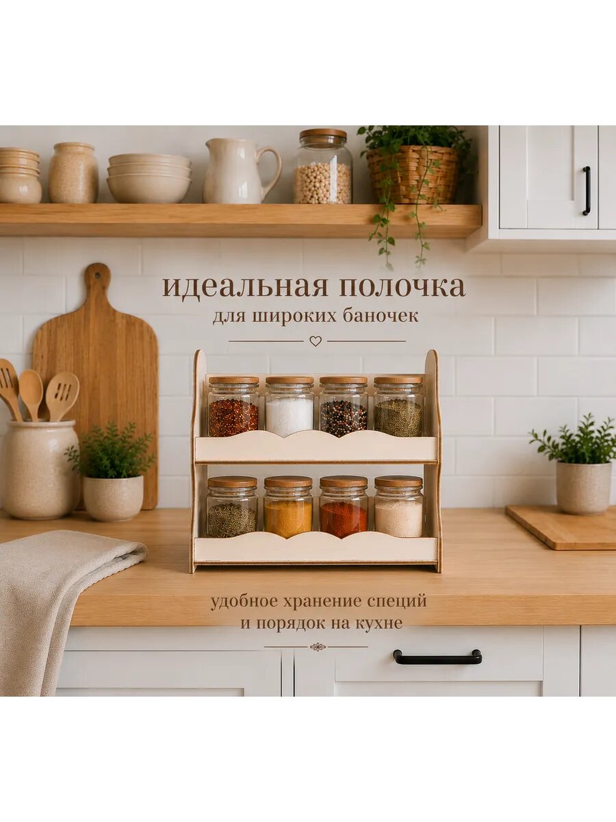 Полочка для специй, органайзер, универсальная полка