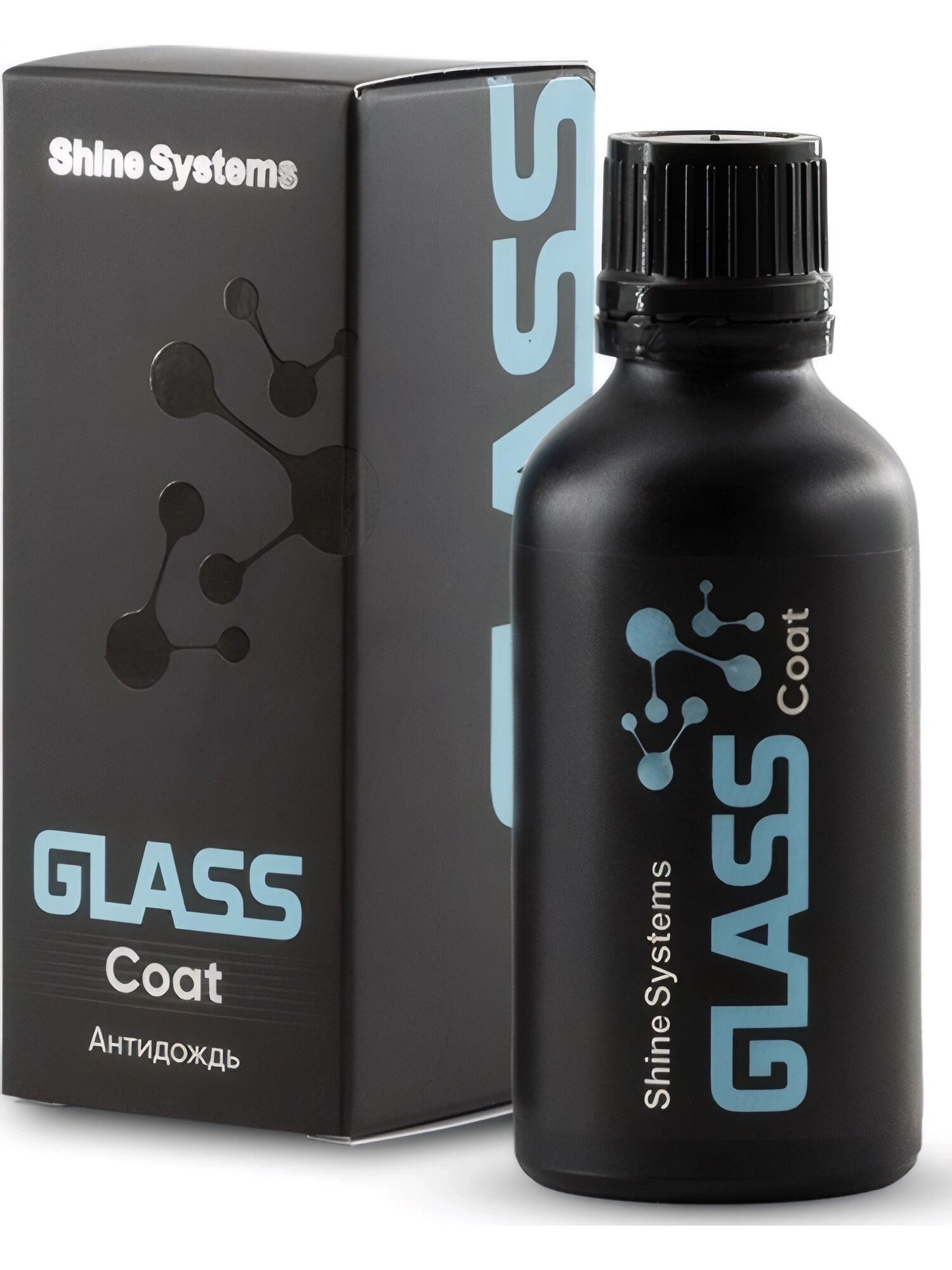Защитное керамическое покрытие для стёкол Shine Systems Glass Coat (50 мл)