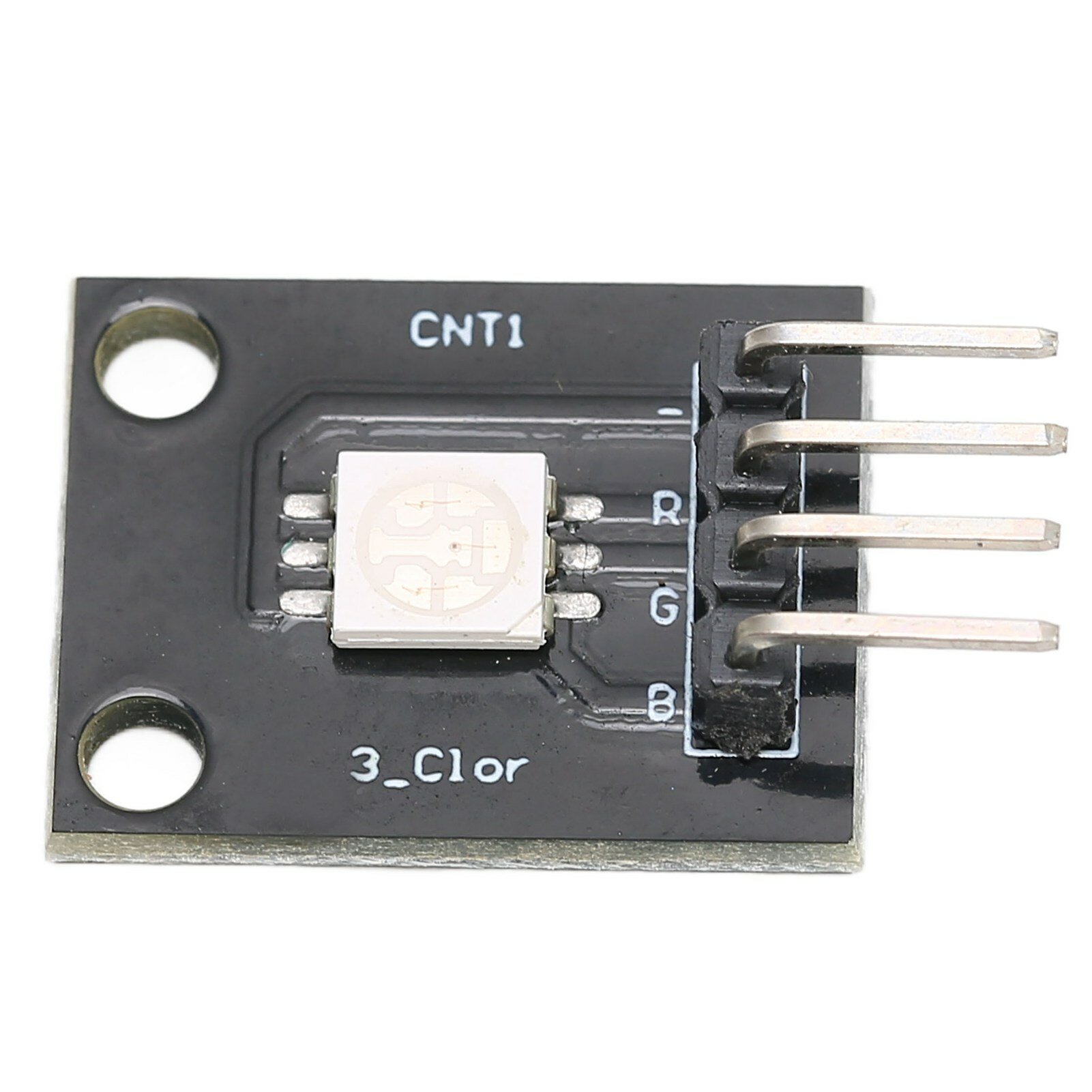 Модуль RGB SMD LED-платы, 3-цветная подсветка, ШИМ-модулятор, электронный набор для самостоятельной сборки, печатная плата 5 В KY‑009