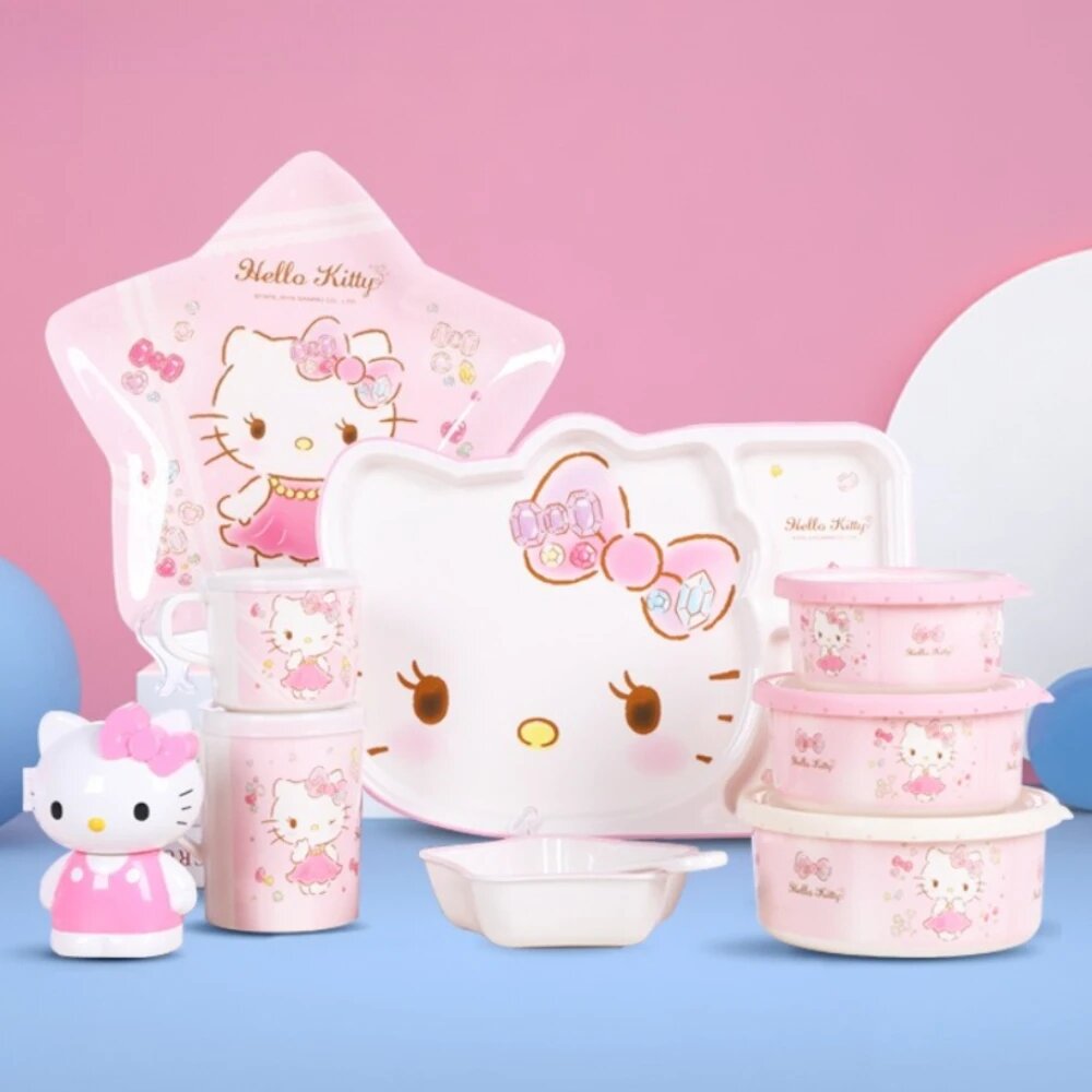 Детская миска Hello Kitty heart-shaped bowl — фото 1
