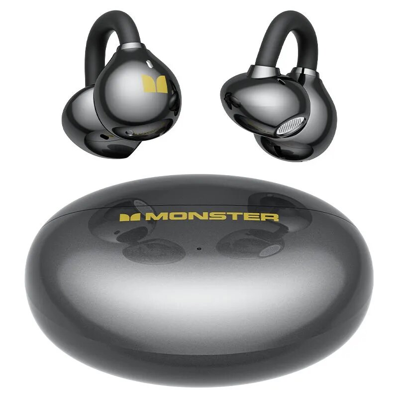 Беспроводные наушники MONSTER Airclip AC200 Open-Ear, черные