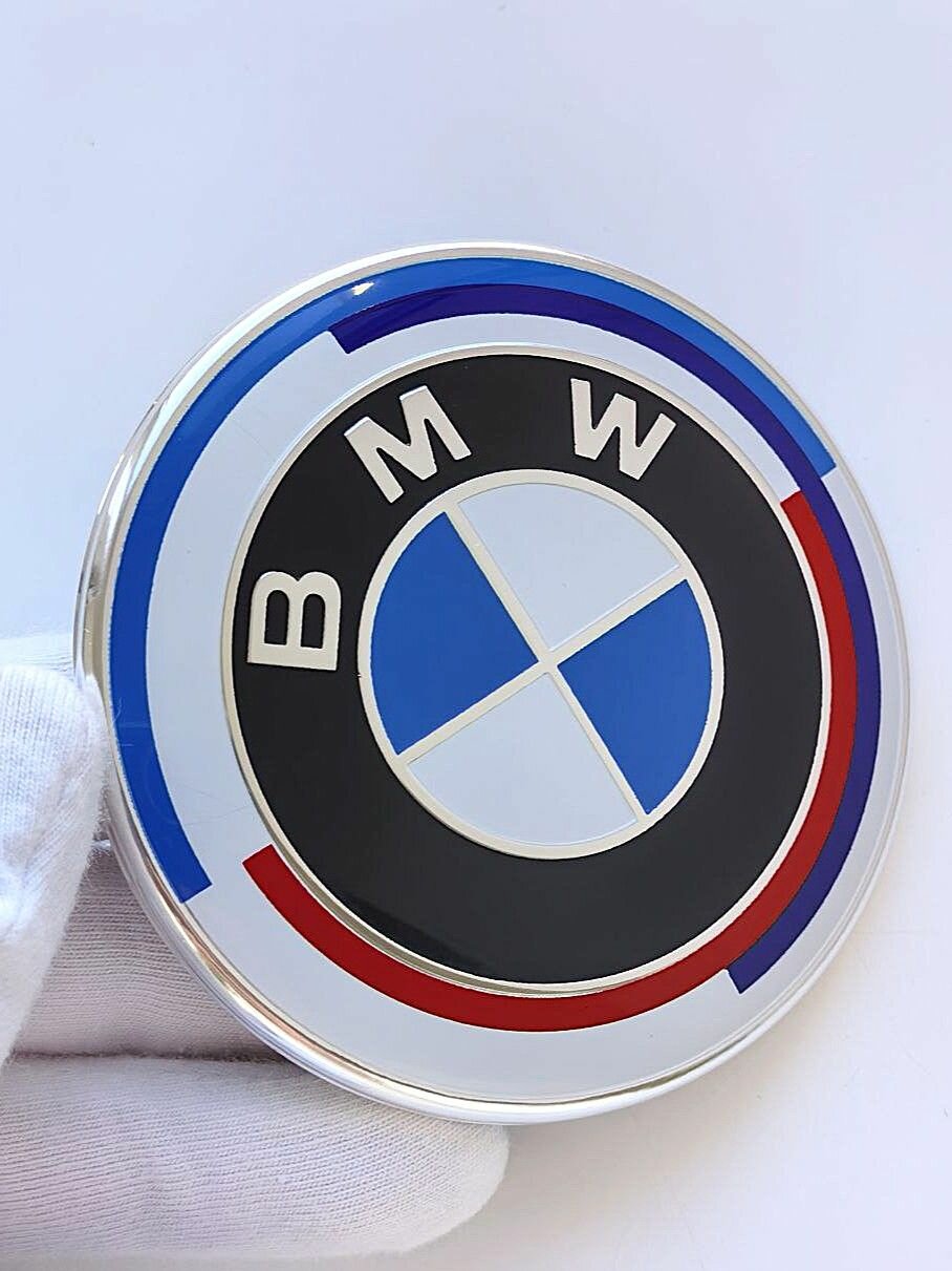 Эмблема BMW 74 мм шильдик логотип BMW