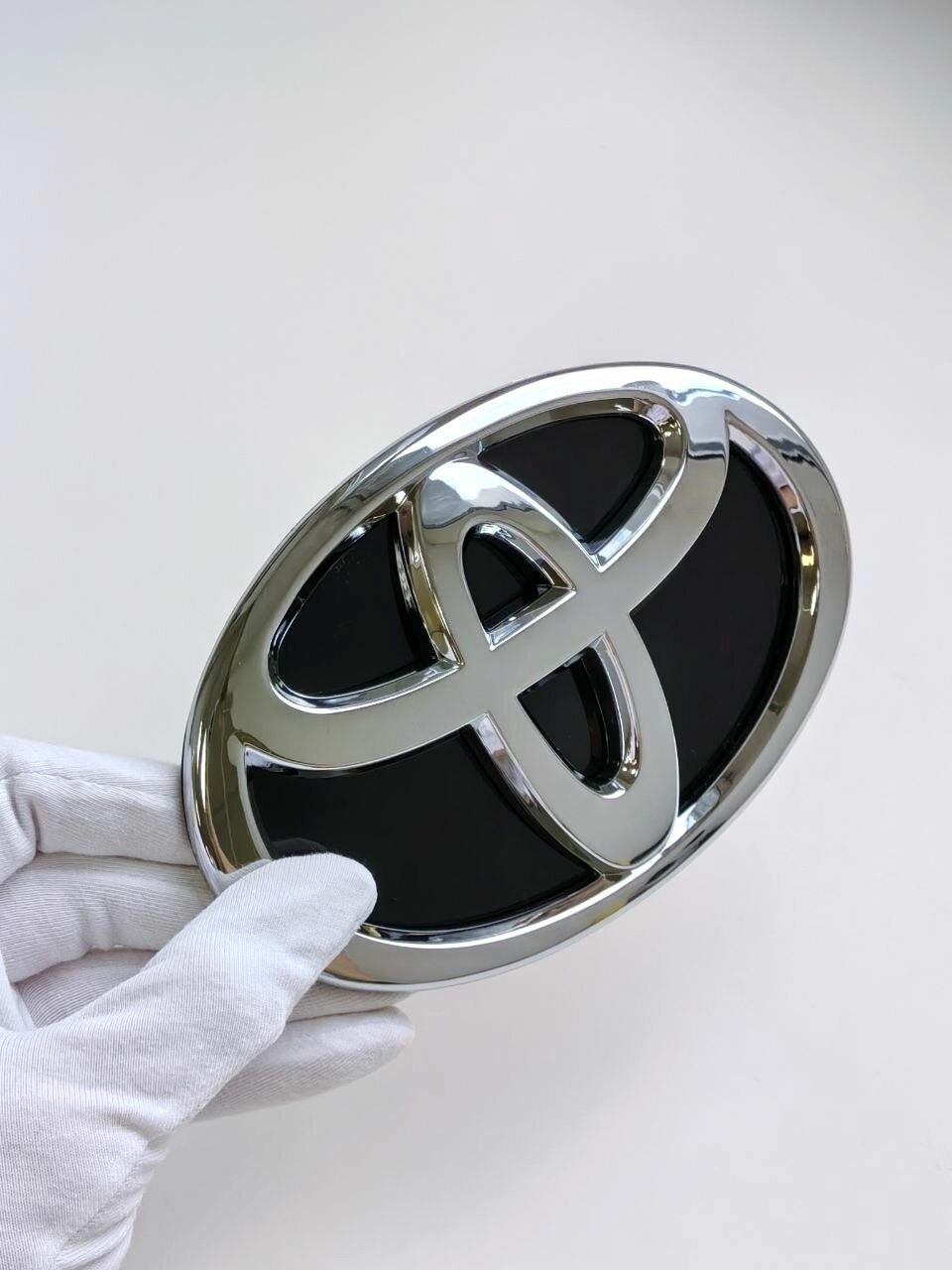 Эмблема Toyota 140*100 мм, шильдик, логотип Тойота, значок на авто