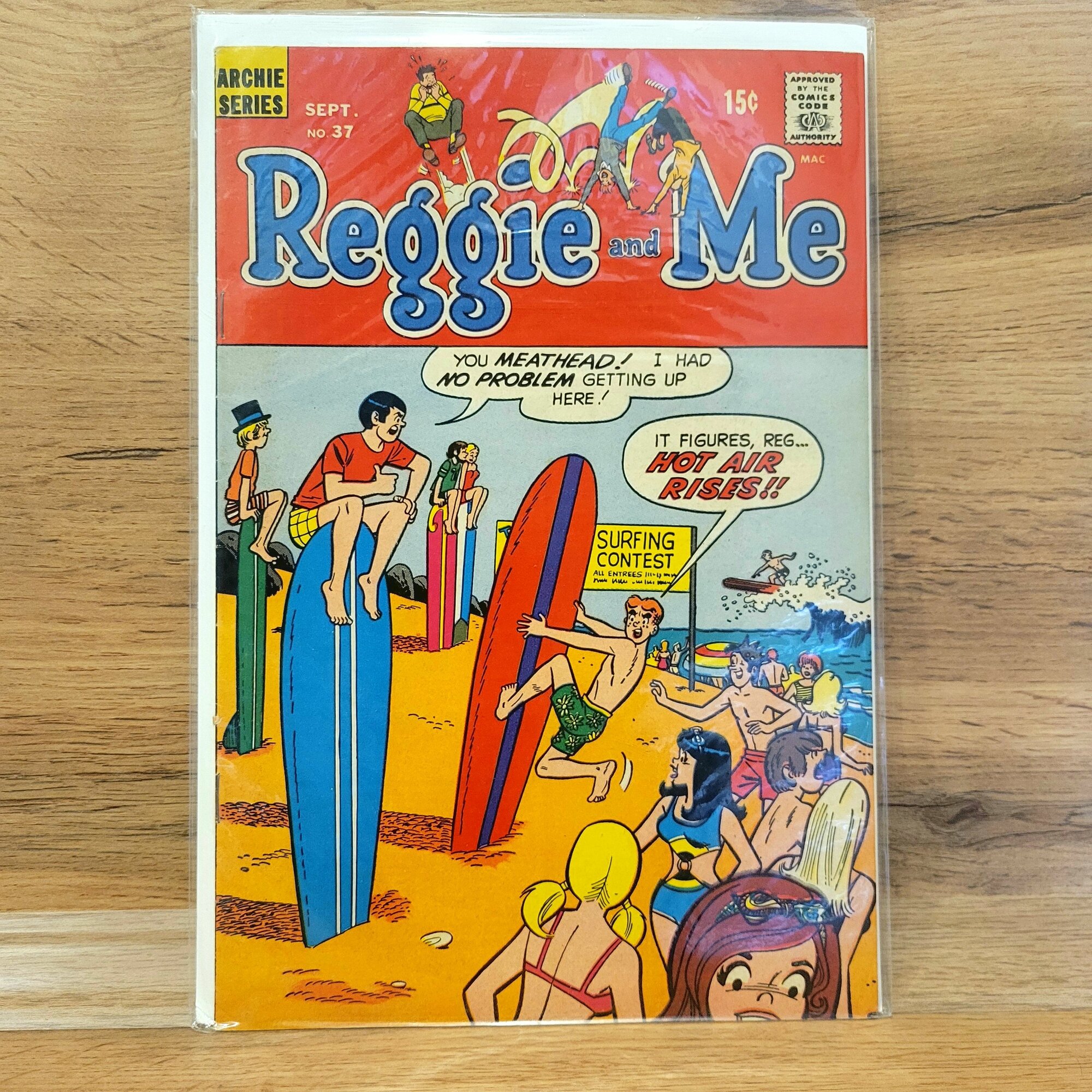 Раритетный Комикс Archie Reggie And Me #37. 1976 Год. Комикс (сингл) на английском языке