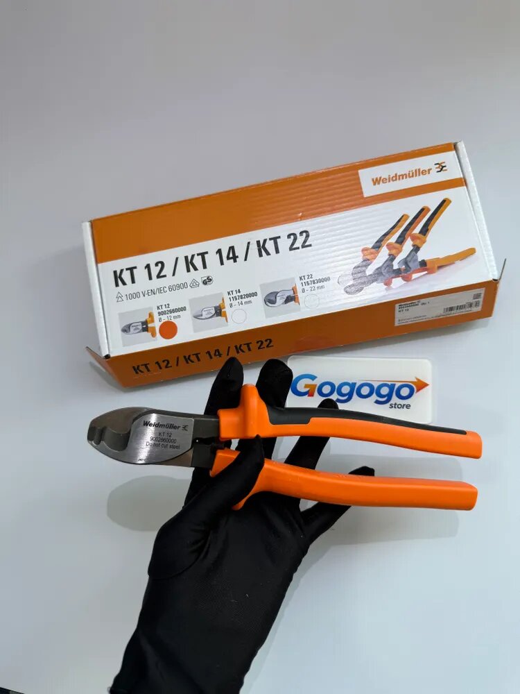 Weidmuller KT 12 9002660000 Режущий инструмент, Резак для резки одной рукой