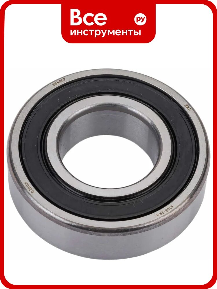 Подшипник ZKL 6205 2RS 25х52х15 мм ТД011250