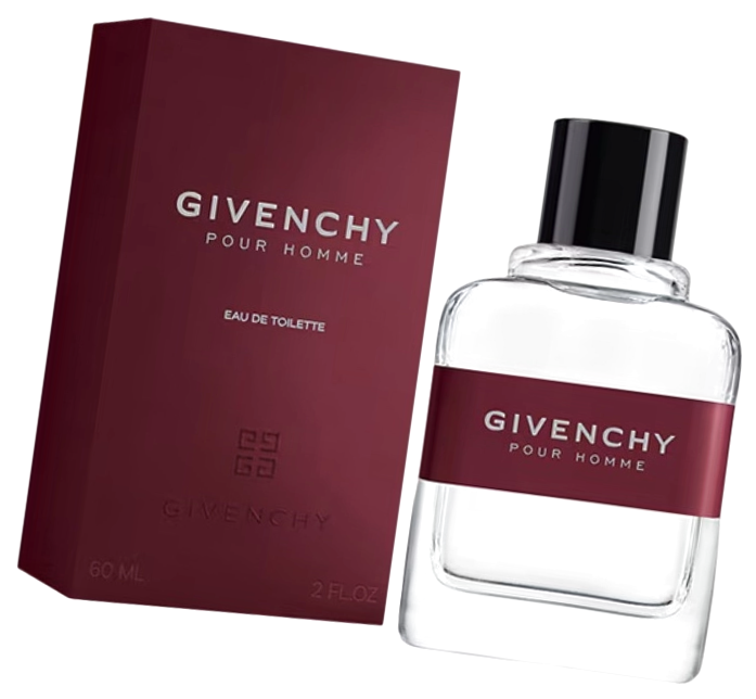 Givenchy Pour Homme туалетная вода 100 мл - Живанши Пур Хом мужской парфюм бордовый