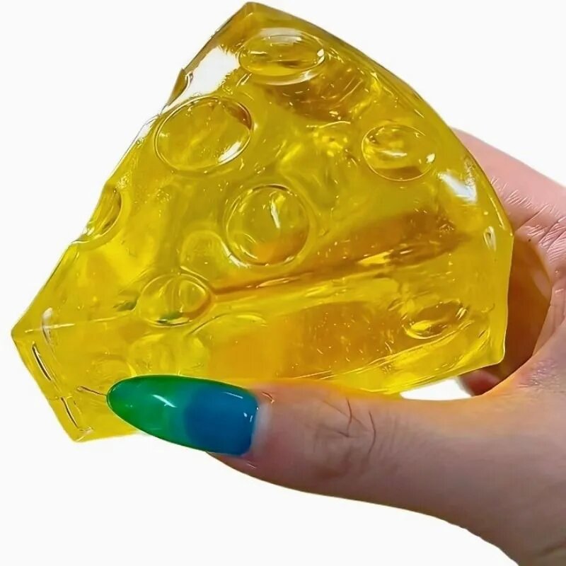 Квадратная мягкая сырная антистресс игрушка