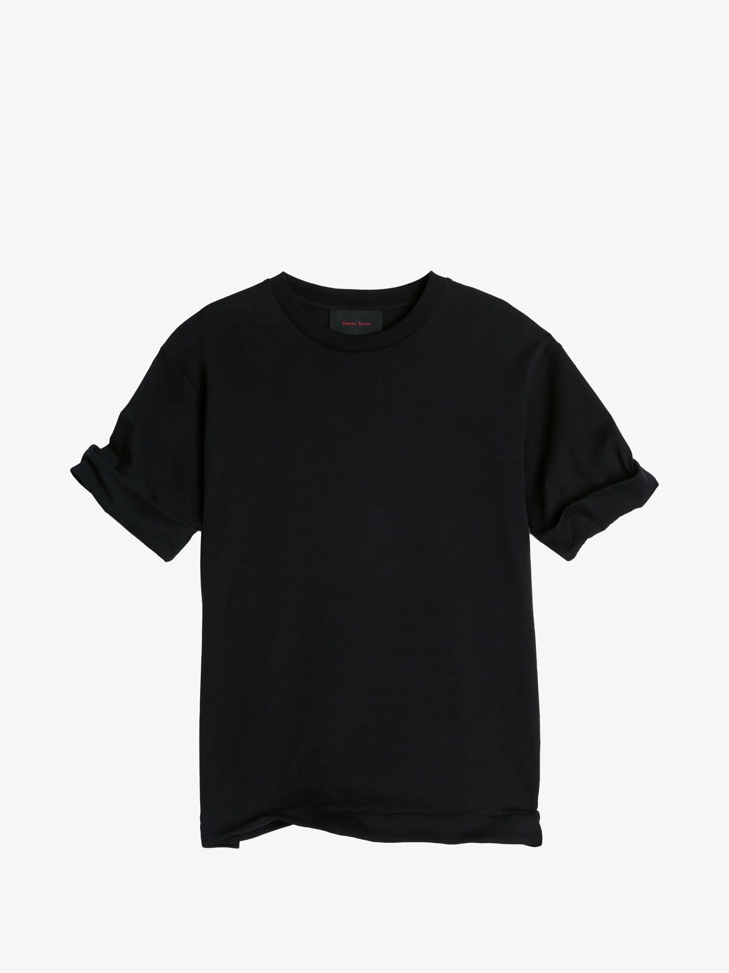 Футболка Fitted wired turn-up T-shirt