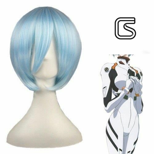 Косплей парик Евангелион Evangelion - Ayanami Rei