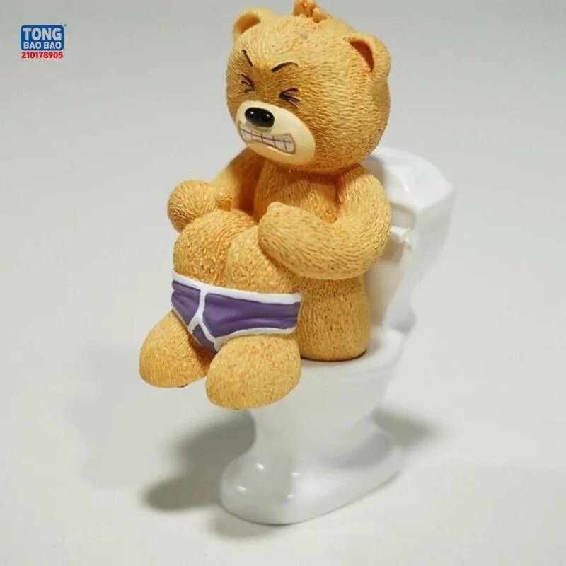 Коллекционная фигурка Bad Taste Bears (Великобритания) - Скульптура из премиального полистоуна, 7-12 см