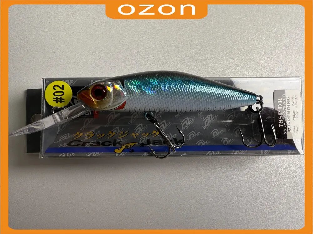 Воблер Pontoon21 Crack Jack 78sp_dr,12.0гр, 2-2.5м(Replica)