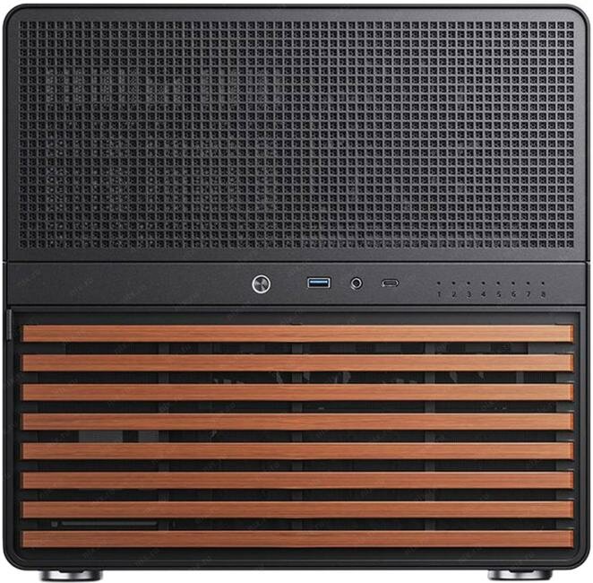 Minitower JONSBO N5 Black E-ATX без БП — фото 1