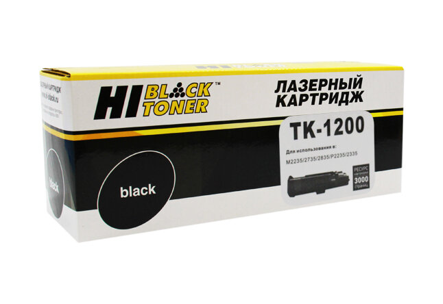 Тонер-картридж Hi-Black (HB-TK-1200) для Kyocera Ecosys M2235, 2735, 2835, P2335, 3K