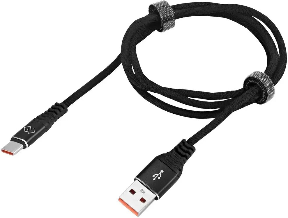 Кабель Digma USB Type-C (m) - USB (m), 1м, 3A, черный