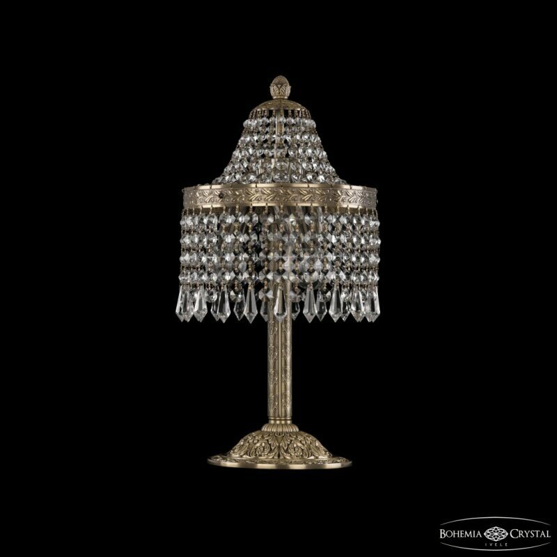 Настольная лампа декоративная Bohemia Ivele Crystal 1920 19201L6/H/20IV Pa Drops