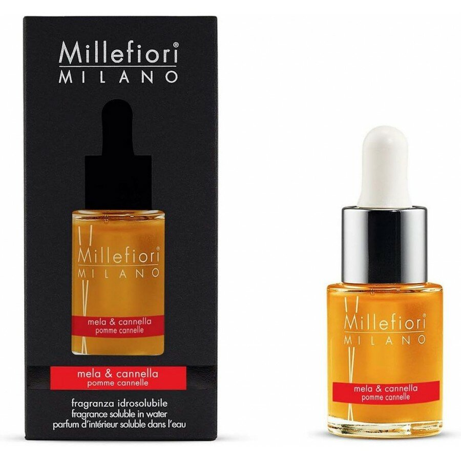 Концентрат для аромалампы Яблоко и корица / Mela & Canela, Millefiori Milano 15 мл