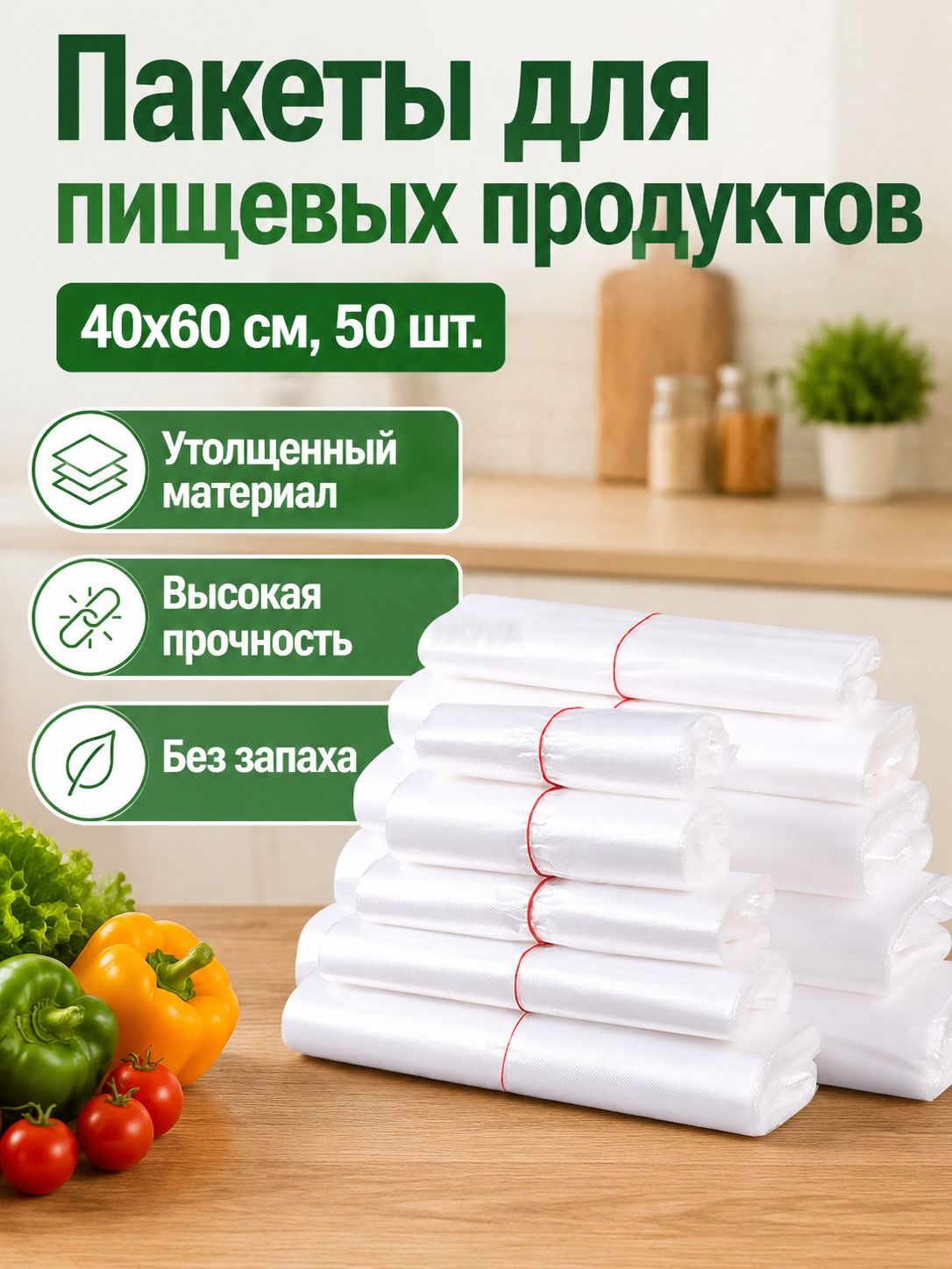 Пакет Дой-пак 40 см х 60 см
