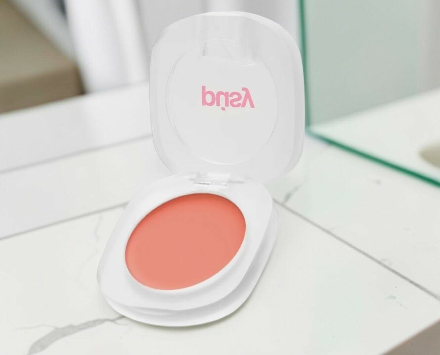 Кремовые стойкие румяна для лица PUSY Cream blush, тон honey
