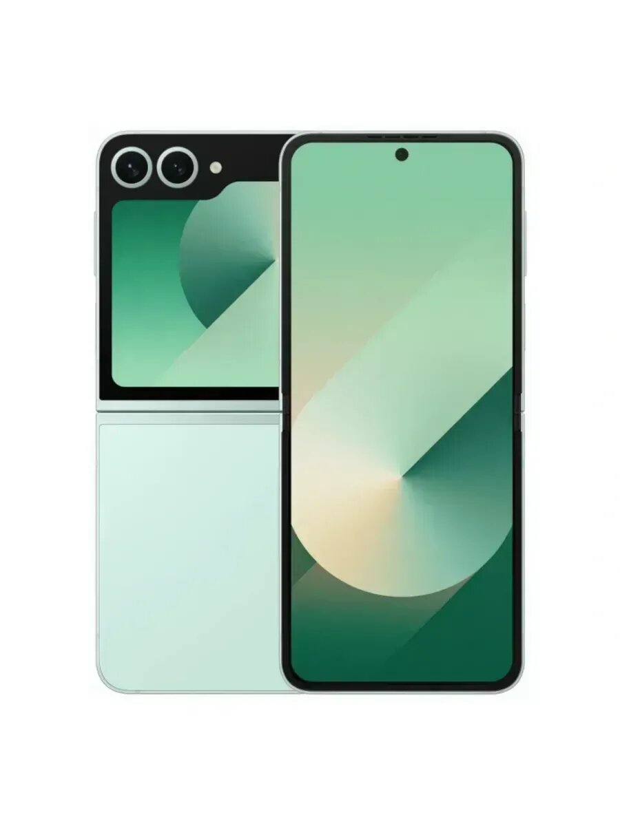 Смартфон Samsung Galaxy Z Flip6 12/256 ГБ Green nano SIM+eSIM Корейская версия