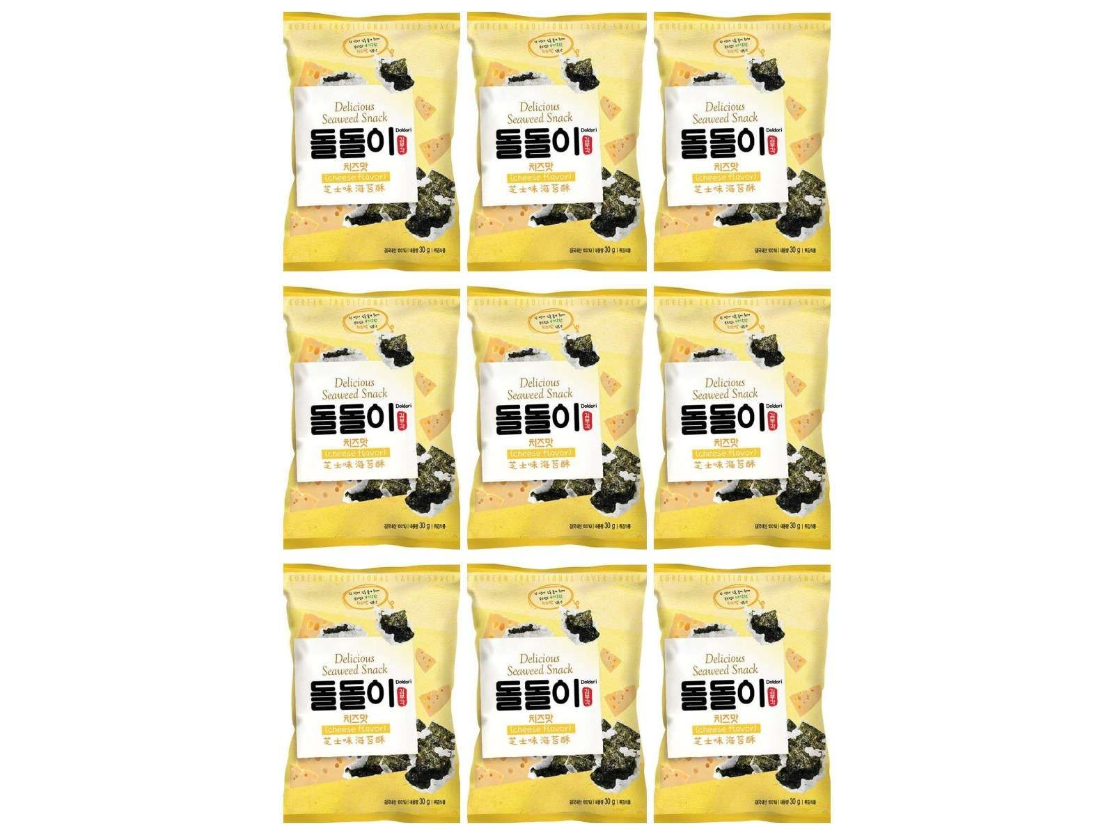 Doldori Снеки из морской капусты в кляре сыр, 30 г, 9 уп.