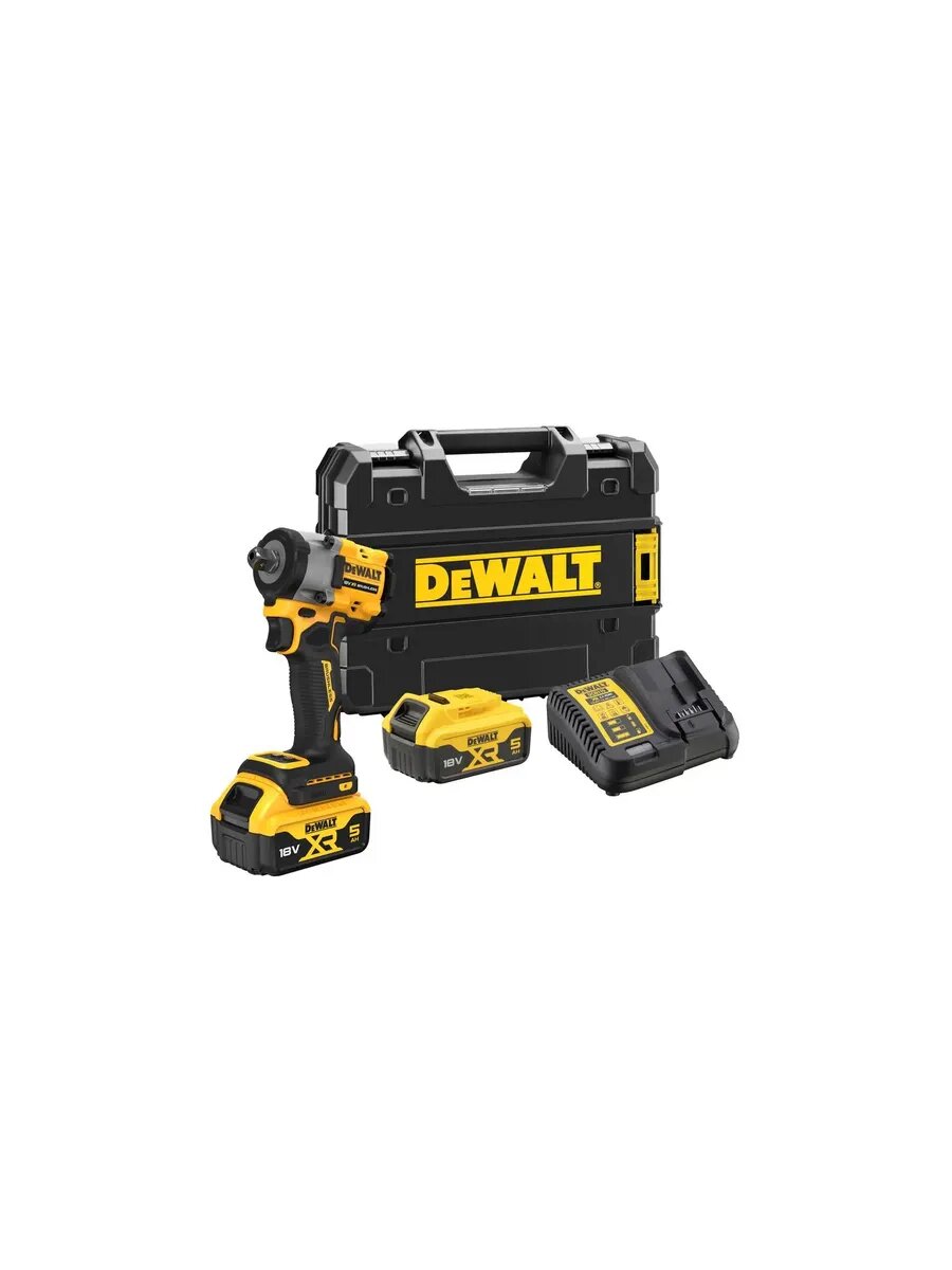 Аккумуляторный гайковерт DeWalt DCF922P2T