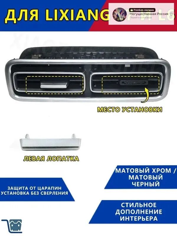 Дефлектор воздуховода автомобильный арт. LIXIANG L6 L7