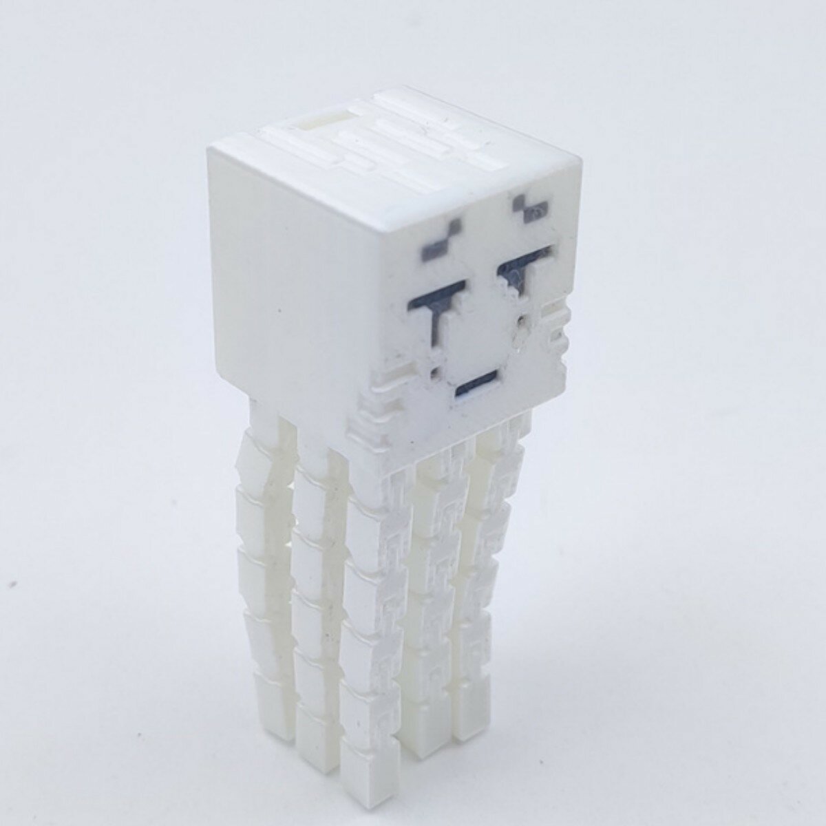 3D-печатная фигурка призрака из Minecraft с подвижными суставами ног, игровой мерч, настольное украшение, подарок.