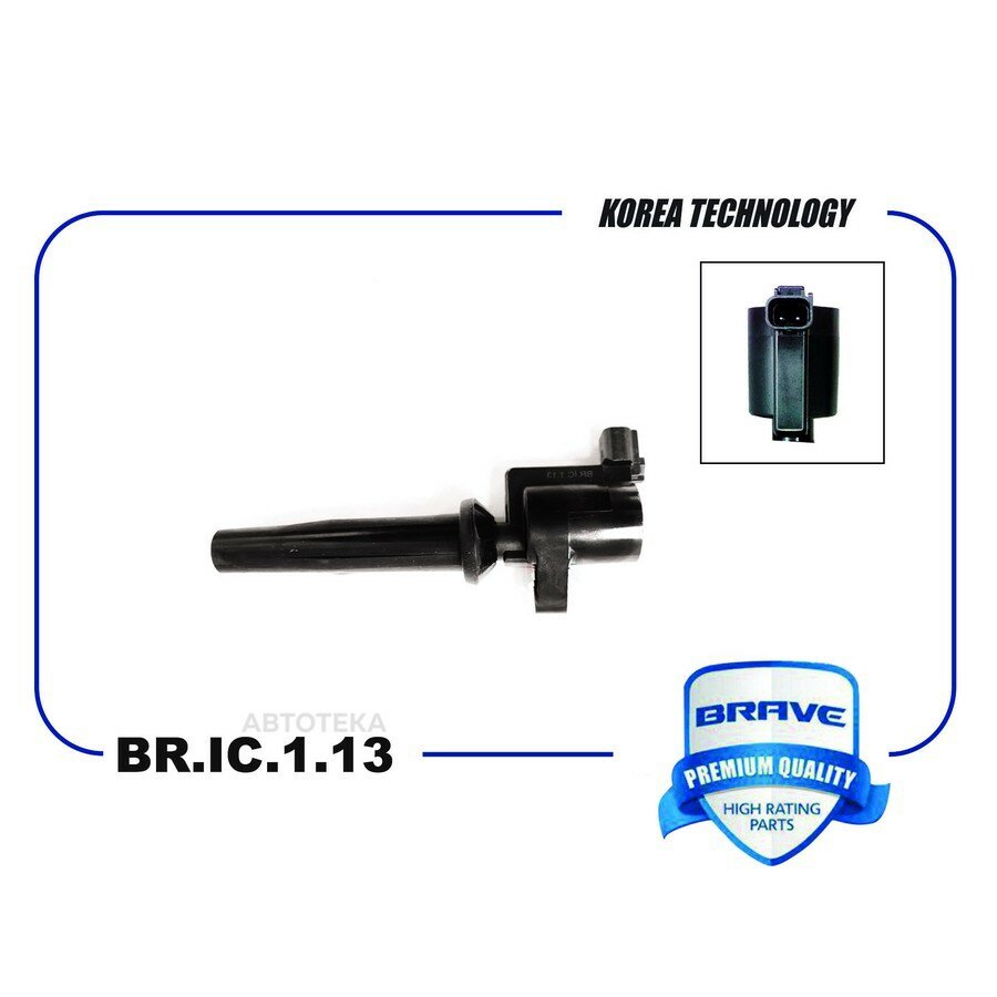 Катушка зажигания FORD FOCUS II/C-MAX/MONDEO/TRANSIT 03- BRAVE BRIC113