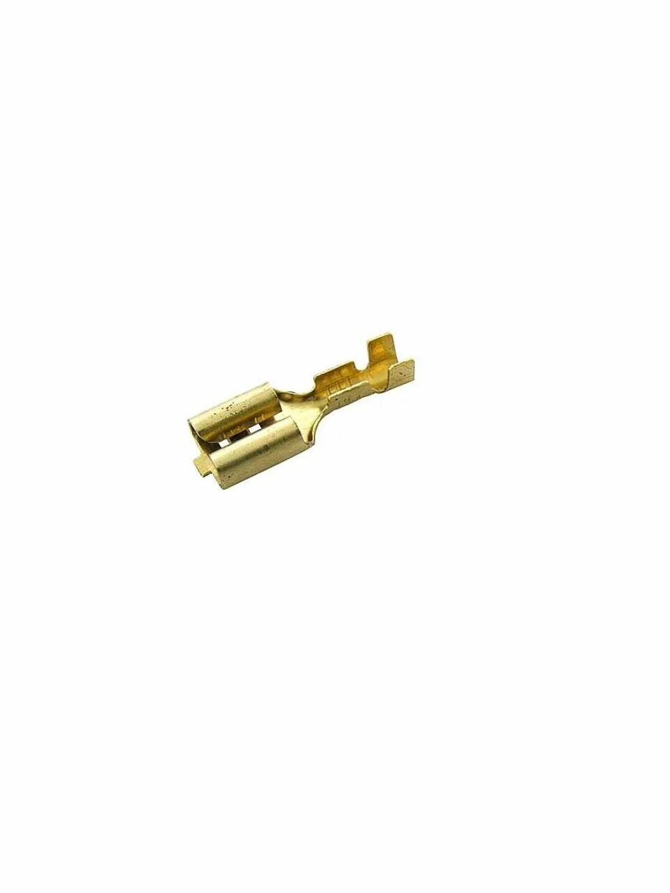 Наконечник DJ622-D6.3A гнездо 6мм на провод 0.5-0.8 мм2 (10шт)