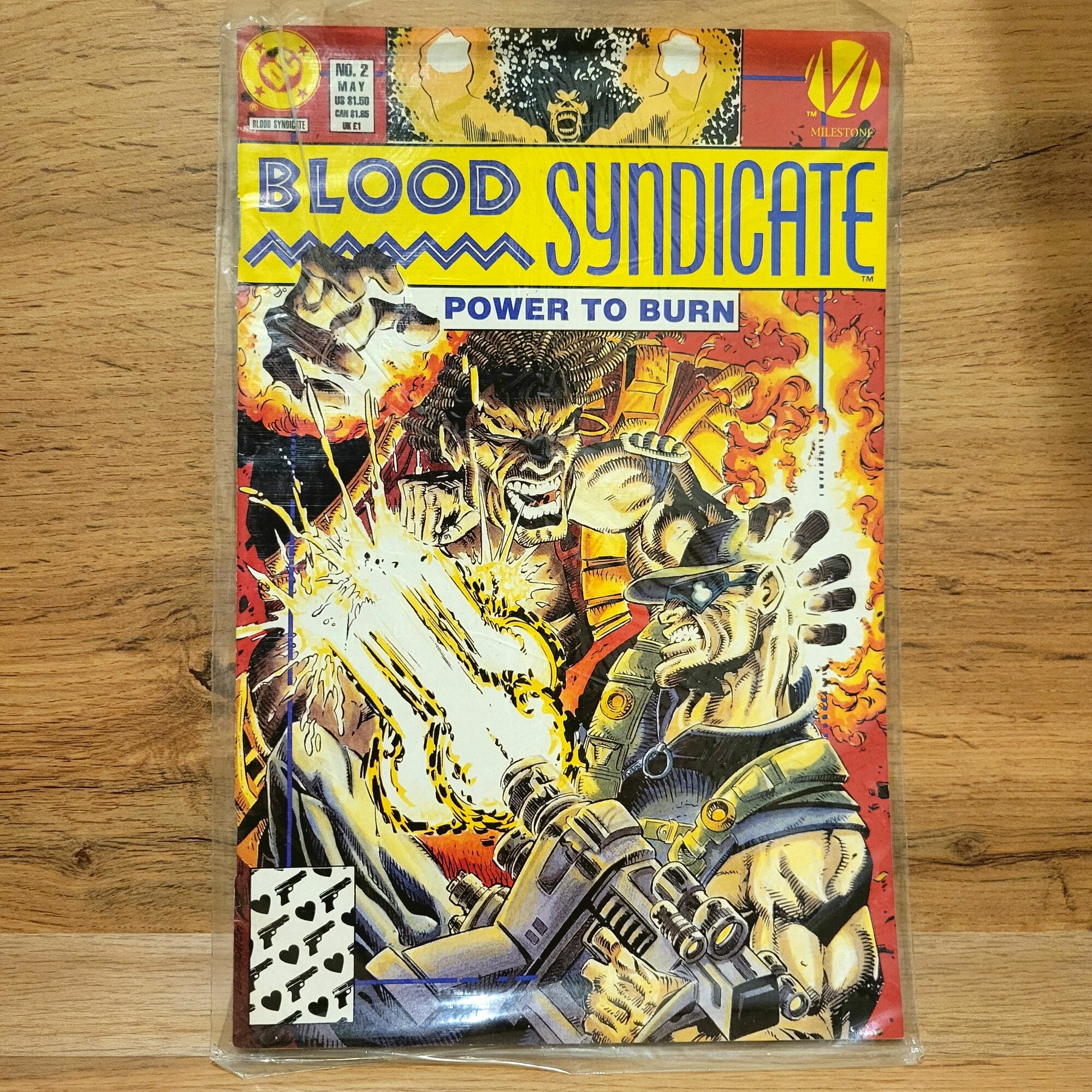 Ретро Комикс Blood Syndicate #2. 1996 Год.