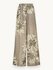 Брюки BRUNELLO CUCINELLI Bloom-print palazzo pants, размер 44, разноцветный