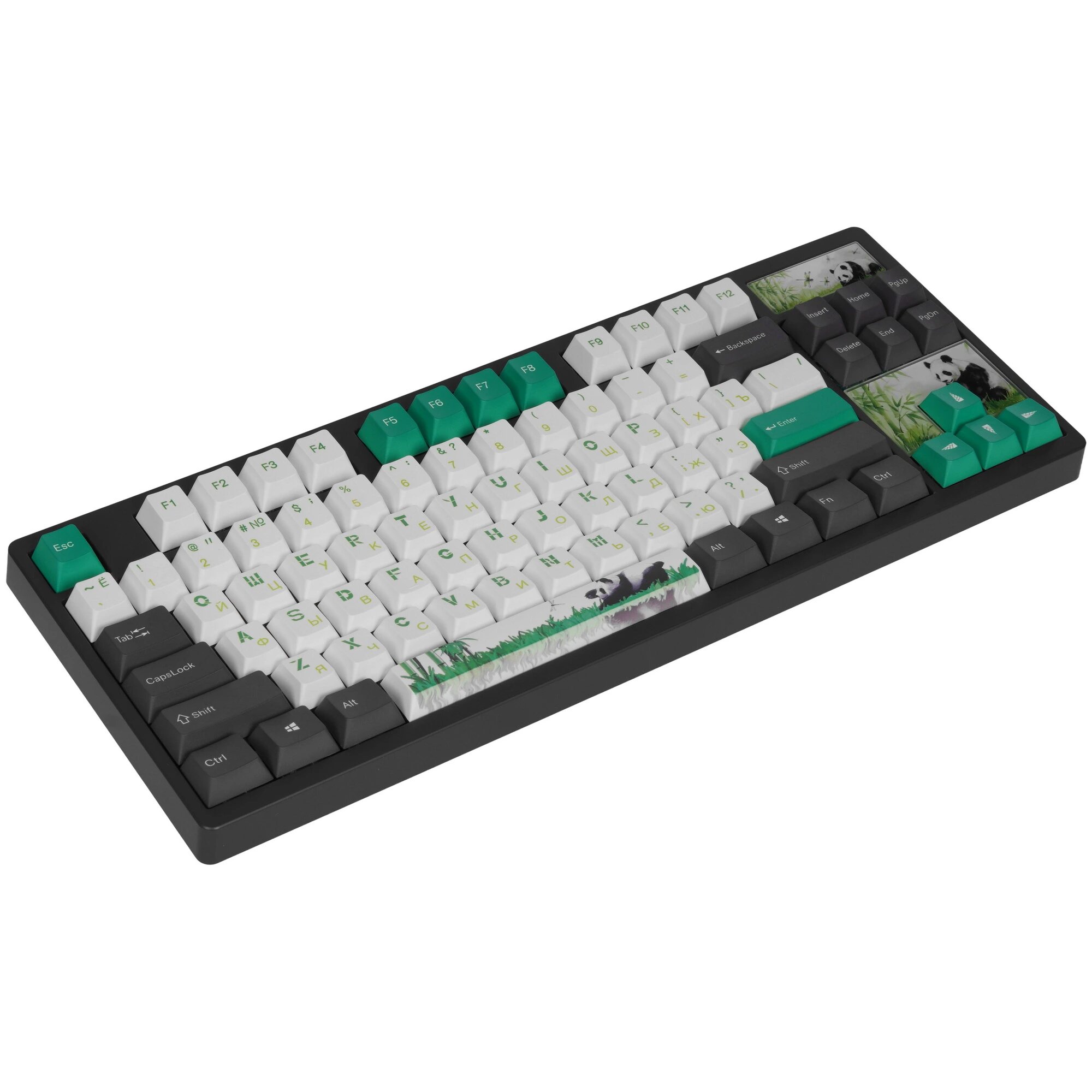 Клавиатура проводная + беспроводная Varmilo VA80 Panda R2 черный