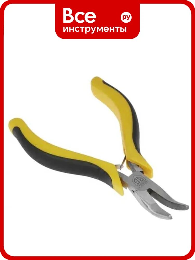 Изогнутые мини-длинногубцы Berger BG 125 мм BG1219