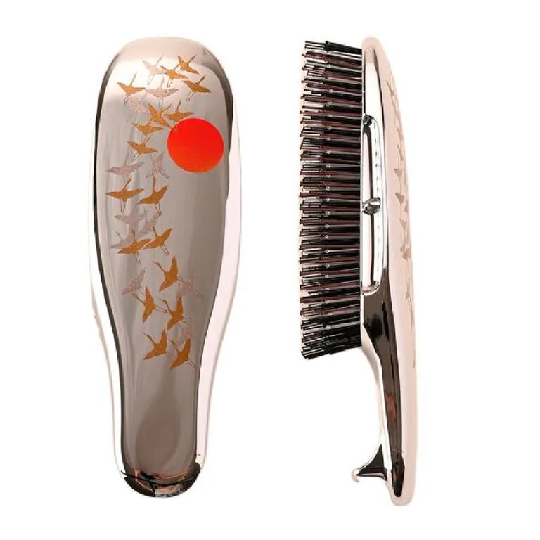 S-Heart-S Расческа Scalp Brush Makie Limited Edition серебряная 1 шт