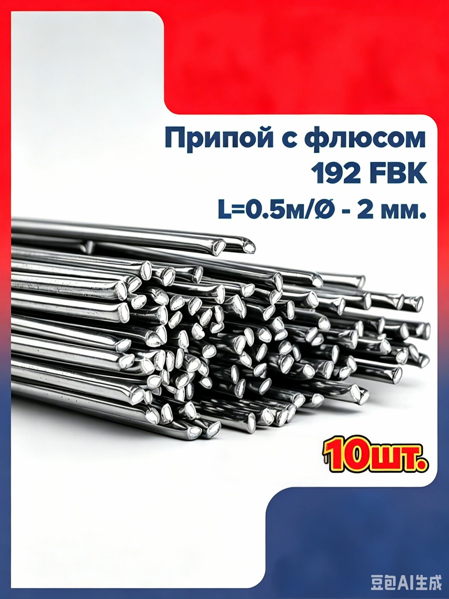 Припой для пайки алюминия 192 FBK 10шт