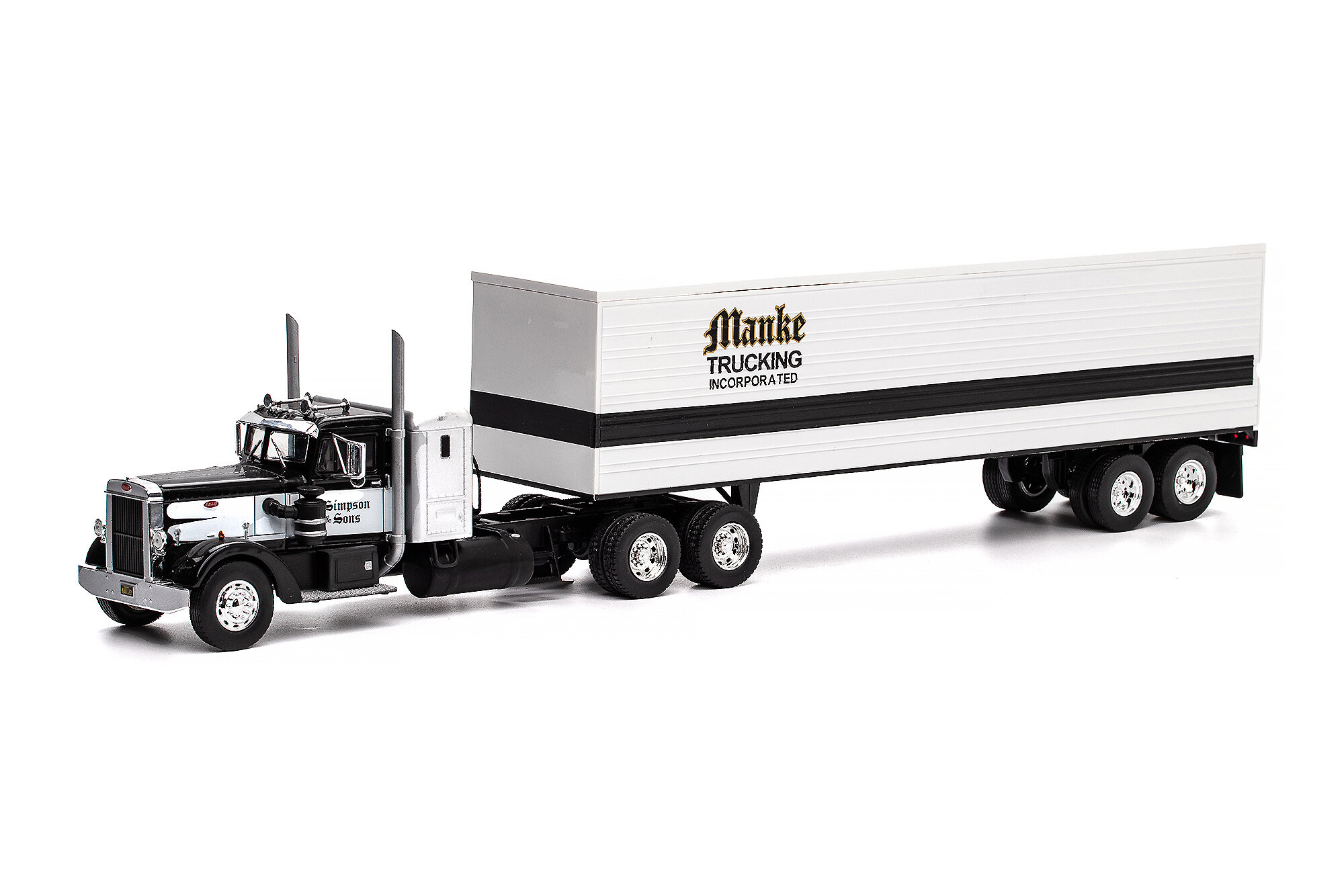 Модель коллекционная ALTAYA Peterbilt 350 1954 фургон manke trucking