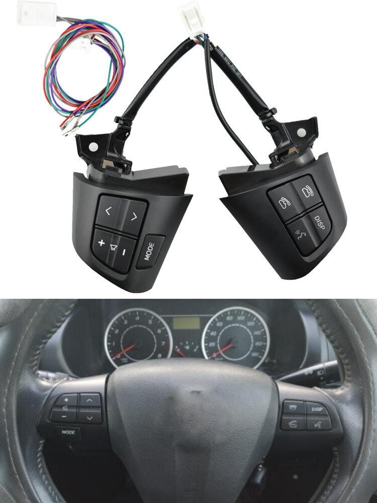 Для Toyota Corolla Altis E150 2010-2013 Wish на рулевом колесе, кнопка аудио, переключатель круиз-контроля 84250-02230