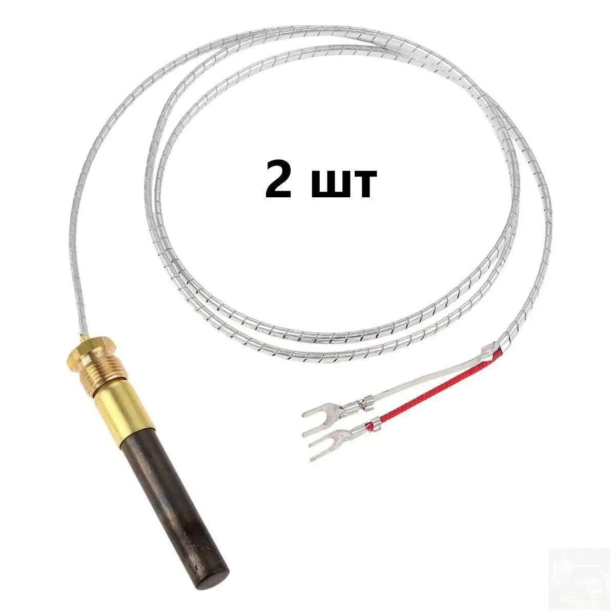 2 шт, Термопара многократная (термогенератор) для Protherm Медведь TLO (0020027521)