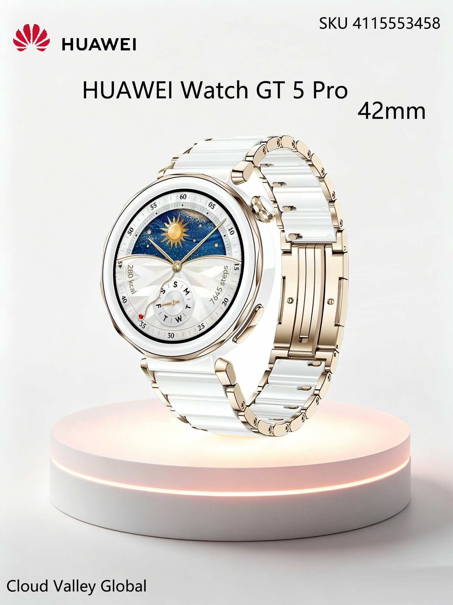 HUAWEI Смарт-часы, 42mm, Белый
