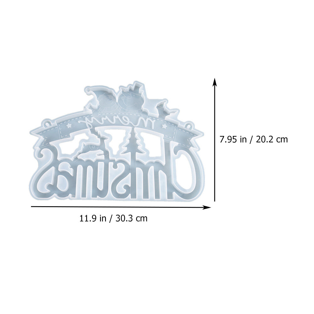 Силиконовая Форма Для Литья Подвесок На Рождество 20.2X30.3Cm