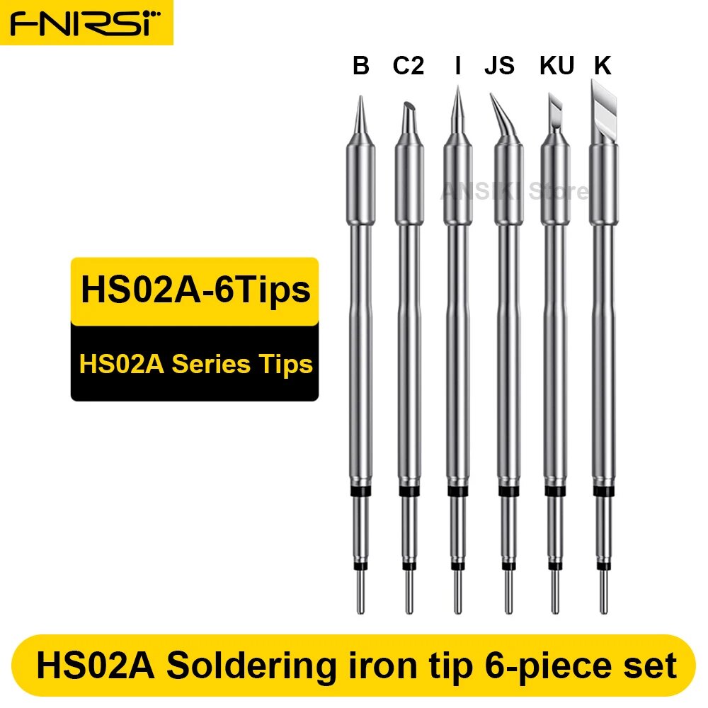 FNIRSI HS-02 Smart Паяльник 100W HS02A-6Tips