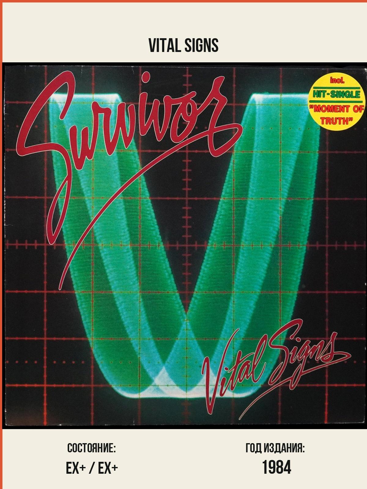 Виниловая пластинка Scotti Brothers Survivor – Vital Signs