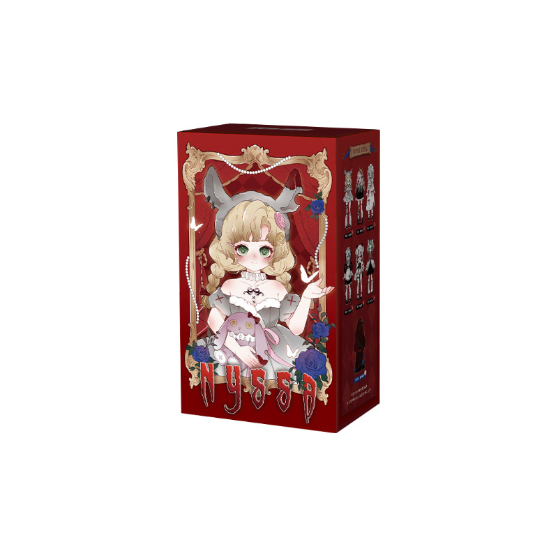 Кукла унисекс Play Tide Nyssa Nisa Surreal Nightmare Collection, Sinister Gothic Aesthetic Action Doll, Single Mystery Box (Random Pick)