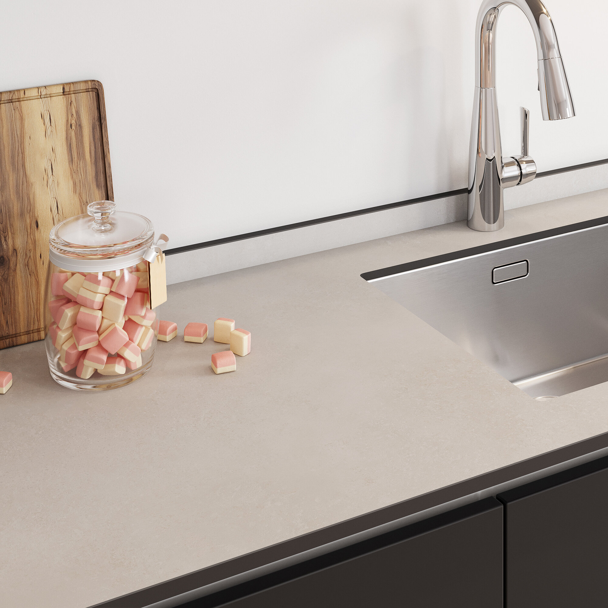 Столешница для кухни HPL Compact Dominicana 1200х600 мм, Slotex